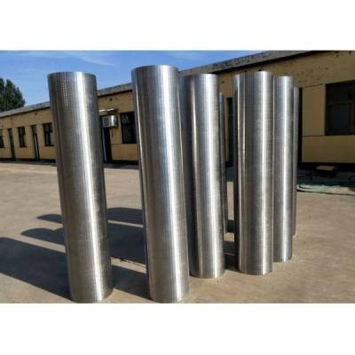 China Stainless Steel Vee Shaped Wire Rotary Screen Drum For Industrial Use for sale