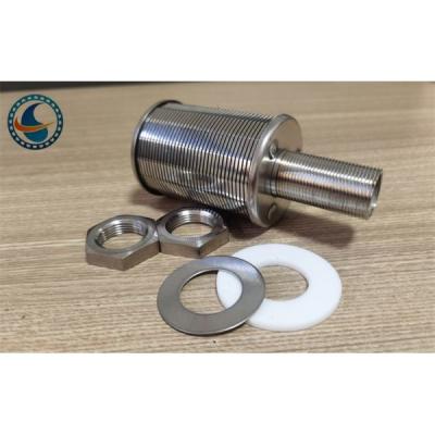 China Wedge Wire Screen Filter 304 Stainless Steel Water Nozzle With M24 Threaded for sale