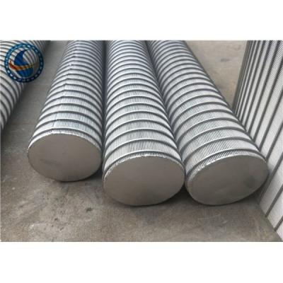 China Stainless Steel 304 Reverse Wedge Wire Screen With Blind Plate Ends for sale