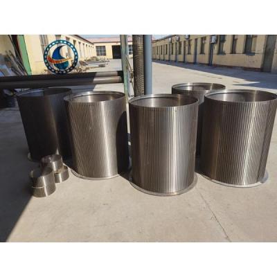China 1.5*2mm Vee Wire Stainless Steel 304 Profile Reverse Wedge Screen Pipes High Performance for sale