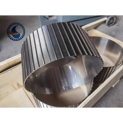 China Effective Sus Full Weld Wedge Wire Screen In High Pressure Working Conditions for sale