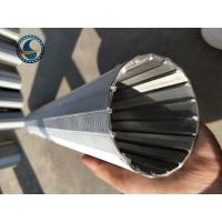 Quality Tapered Metal Tube Low Carbon Galvanized / Stainless Steel Type Available for sale