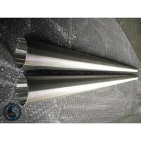 Quality Stainless Steel 316L Tapered Metal Tube High Strength With 512 / 1020mm Length for sale