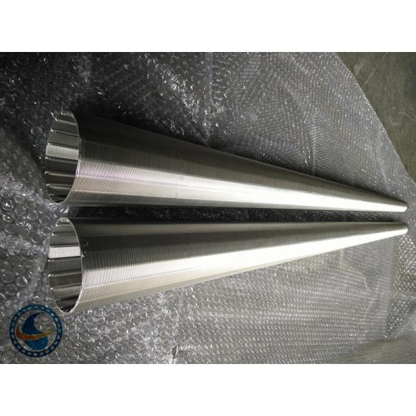 Quality Stainless Steel 316L Tapered Metal Tube High Strength With 512 / 1020mm Length for sale