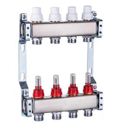 China Art 700 N4 Square main tube warm up radiant floor heating manifolds for sale