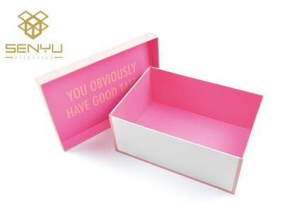 Cina L'imballaggio Handcrafted del contenitore di regalo progetta il materiale per il cliente spesso del cartone 1200g in vendita