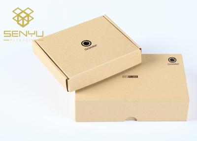 Cina Brown ha ondulato la scatola di spedizione/bollettini ondulati Kraft pieghevoli standard in vendita