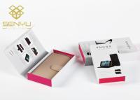 China Bookshaped Paper Box Mobile Accessoreis Packaging Box for Iphone Leather Case for sale