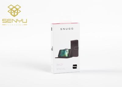 中国 Bookshapedの紙箱のIphoneの革箱のための移動式Accessoreis包装箱 販売のため