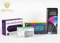 China Wireless Speakers Paper Box Packaging / Custom Electronic Packaging Box for sale