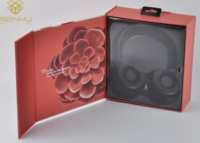 Cina Rifornimento su ordine del cartone di piegatura del contenitore di pacchetto della cuffia chiaro in vendita
