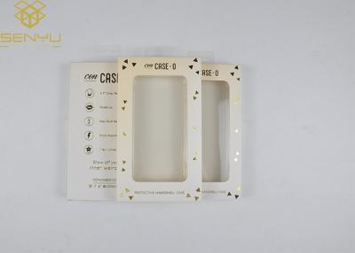 Cina Contenitore di carta d'imballaggio su misura di cassa del telefono dell'imballaggio al dettaglio della cassa del cellulare con la chiara finestra del PVC in vendita