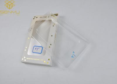 Cina Contenitore di carta d'imballaggio su misura di cassa del telefono dell'imballaggio al dettaglio della cassa del cellulare con la chiara finestra del PVC in vendita