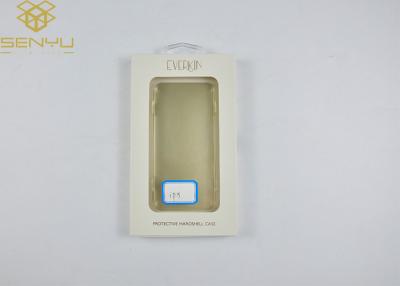 Cina pacchetto bianco di caso del telefono cellulare del cartone 350gsm per la scatola di carta di iphone x in vendita