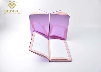 China CMYK-Gewohnheit druckte Broschüren/Notizbuch der gebundenen Ausgabe mit dem Logo der Kunden zu verkaufen
