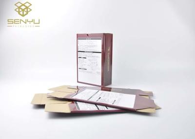 China Folding Pantone Color Custom Printed Corrugated Boxes with Glossy Lamination for sale