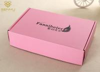 China Matte Lamination Cardboard Waxed Corrugated Shipping Boxes for sale