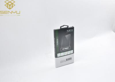 Cina Il pacchetto su ordinazione dell'affissione a cristalli liquidi inscatola la scatola d'imballaggio del protettore dello schermo temperata vetro del telefono cellulare in vendita
