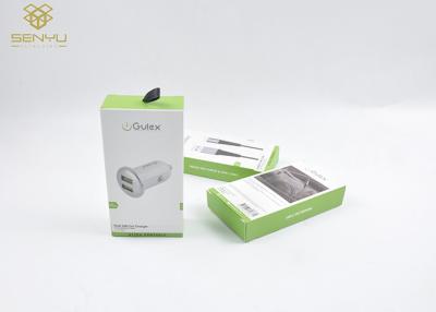 Cina Scatola d'imballaggio del caricatore dell'automobile con il materiale di stampa UV della carta patinata 350g di sport in vendita