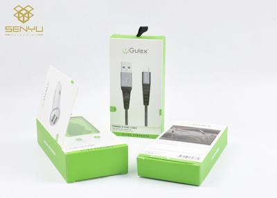 Cina accessori mobili della carta patinata 350g che imballano/contenitore d'imballaggio cavo di dati con l'inserzione della bolla in vendita