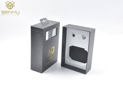 Cina Imballaggio riciclato del cavo di Grey Cardboard CMYK USB in vendita