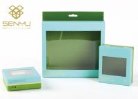 China Paper Window Box Packaging / Hanger Cardboard Box With Plastic Window for sale