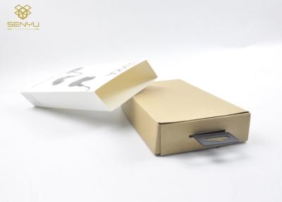 Cina Contenitori di imballaggio della copertura di caso del telefono cellulare del cassetto 600g di Kraft in vendita