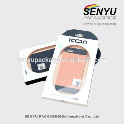 中国 プラスチック窓が付いている注文の印刷サービスのペーパー包装のペーパー電話ゲームのカード箱 販売のため