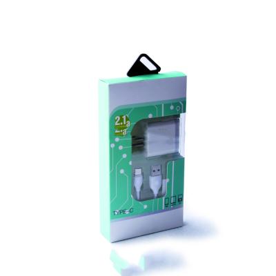 Cina Progetti il cavo della data di USB/scatola per il cliente d'imballaggio di elettronica con la chiara finestra del PVC in vendita