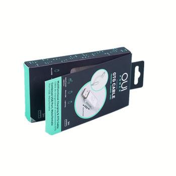 Cina Accessori mobili di carta che imballano scatola con la laminazione lucida d'attaccatura del gancio in vendita
