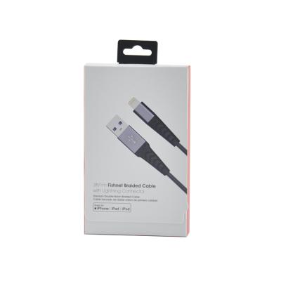 Cina Lanci gli accessori mobili del cavo del Usb della copertura che imballano la scatola per la c riciclata regalo in vendita