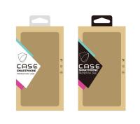 China Kraft Corrugated Boxes Retail Mobile Phone Case Packaging Display Embossing for sale