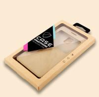 China Kraft Corrugated Boxes Retail Mobile Phone Case Packaging Display Embossing for sale