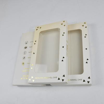 Cina Contenitore d'imballaggio di caso del telefono cellulare con la chiara finestra del PVC dell'ANIMALE DOMESTICO in vendita