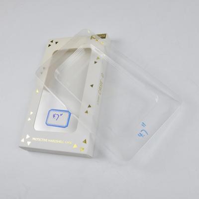 Cina Contenitore d'imballaggio di caso del telefono cellulare con la chiara finestra del PVC dell'ANIMALE DOMESTICO in vendita