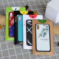 China Art Kraft Paper Packaging Cell Phone Case Envelope Packaging Free Sample for sale