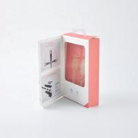 China Gift White Card Paper Mobile Accessories Packaging / Usb Data Cable Packaging Box for sale