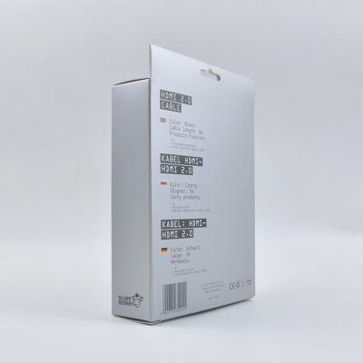 Cina I dati d'argento di Grey Fast Mobile Charging USB cablano la scatola d'imballaggio in vendita