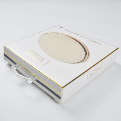 中国 卸し売り習慣の普遍的な無線充電器の折り畳み式の携帯用ボール紙の包装箱 販売のため