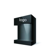 China Matt Black Cardboard Display Units For USB Date Cable for sale
