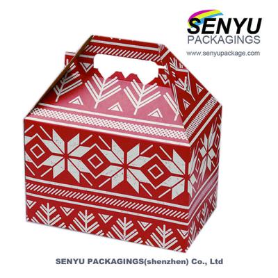 Cina Scatola di finestra del PVC del timpano di Candy che imballa con la festa di Natale di stampa 4c in vendita