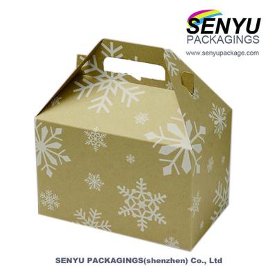 Cina Scatola di finestra del PVC del timpano di Candy che imballa con la festa di Natale di stampa 4c in vendita