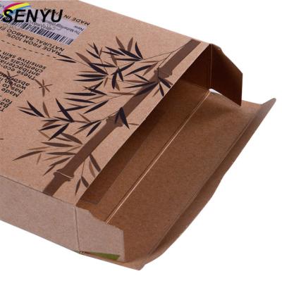 Cina Contenitore d'imballaggio di sapone fatto a mano della carta kraft Con la finestra del PVC in vendita
