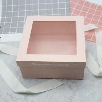 China Hard Paper Box Packaging With Window / Custom Oem Odm Window Paper Box for sale