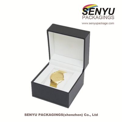 Cina Piccoli contenitori di gioielli del cartone che imballano/contenitore d'imballaggio di orologio con il cuscino in vendita
