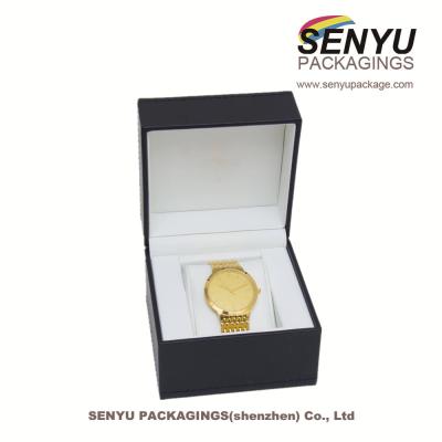 Cina Piccoli contenitori di gioielli del cartone che imballano/contenitore d'imballaggio di orologio con il cuscino in vendita