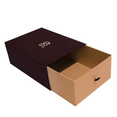 Cina Tipo logo su ordinazione materiale del cassetto dello scorrevole del contenitore di regalo del cioccolato della carta stampato in vendita