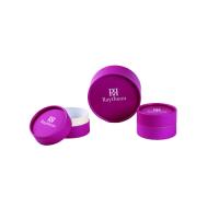 China Round Small Jewelry Box Packaging For Ring Necklace Custom Designed for sale