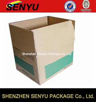 Cina La Cina che fabbrica il contenitore di carta su ordinazione stampato colore pieno d'imballaggio di cartone economico in vendita