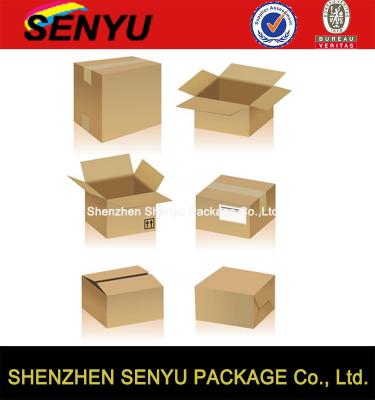 Cina La Cina che fabbrica il contenitore di carta su ordinazione stampato colore pieno d'imballaggio di cartone economico in vendita